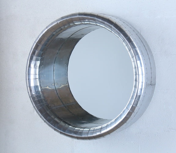 Aluminum Aviator Mirror — Bridge Furniture & Props NY